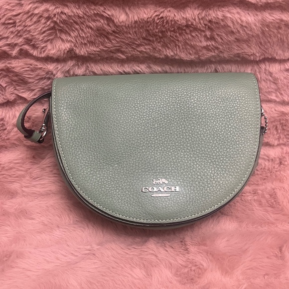 Coach | Bags | New Coach Ellen Leather Half Moon | Poshmark